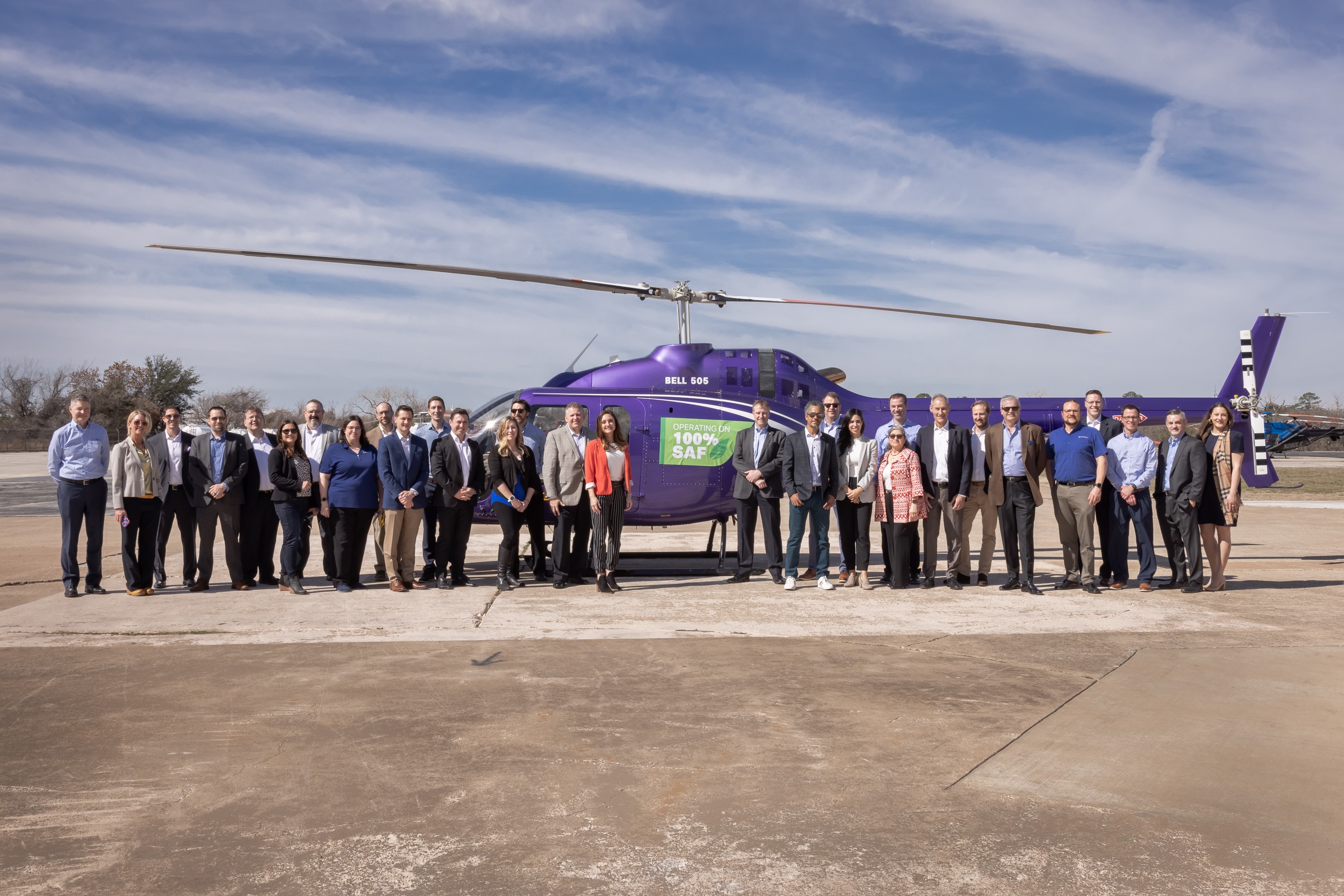 Bell 505 Becomes World s First Single Engine Helicopter To Fly Using Bell 505 Becomes World s First Single Engine Helicopter To Fly Using